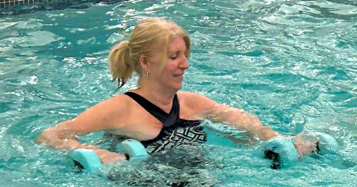 Water Workouts Doing Wonders for Garrity | South Shore Health