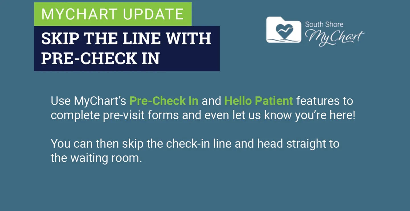 MyChart Patient Portal | South Shore Health